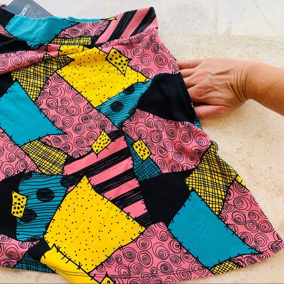 Disney | Skirts | New Disney Nightmare Before Christmas Sally Skirt ...